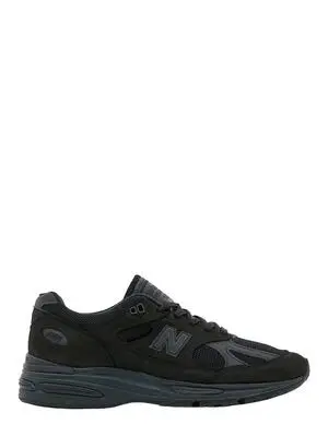 NEW BALANCE 991v2 Miuk Dover Street Market Triple Sneakers - Black