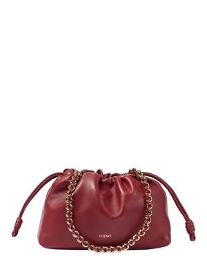 Loewe Loewe Flamenco Medium Clutch Red