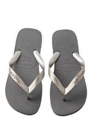 Havaianas Top Classic Flip Flops Steel Grey