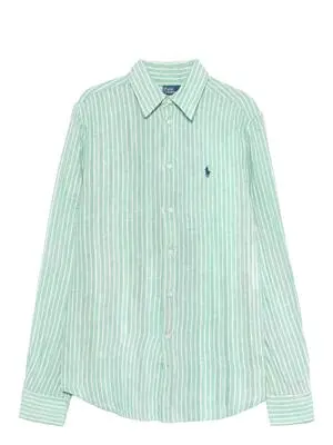 Polo Ralph Lauren Striped Button-down Shirt - Green