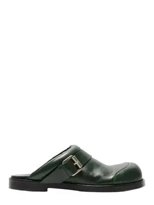 Acne Studios Leather Mules - Green
