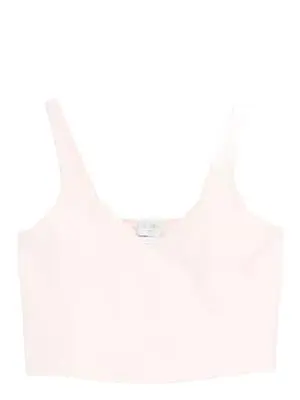 FORTE_FORTE Cropped Tank Top - Pink