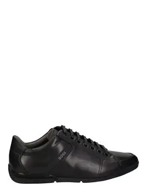 BOSS Leather Sneakers - Black
