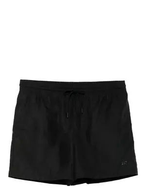 Gucci Logo-print Swim Shorts - Black