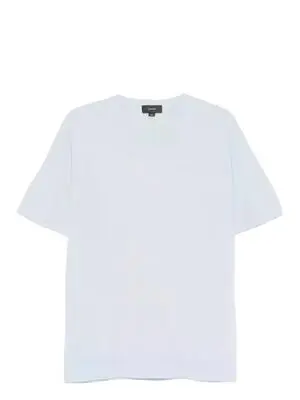 Vince Fine-knit T-shirt - Blue