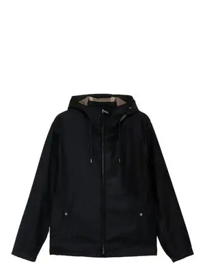Herno Hooded Jacket - Blue
