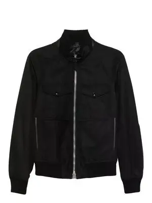 TOM FORD Zip-up Jacket - Black