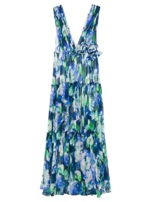 Costarellos Arella Gown - Blue