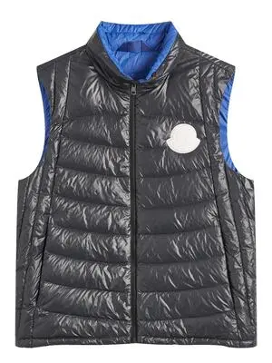 Moncler Shiny Menelao Vest - Black
