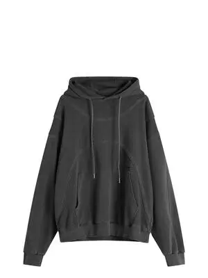 ANGLAN X Parachute Pullover Hoodie - Dark Grey