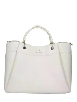 Armani Exchange Logo-print Tote Bag - White