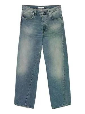 SUNFLOWER Wide Twist Jeans - Blue