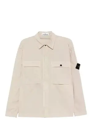 Stone Island Compass-badge Overshirt - Neutrals