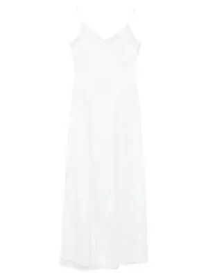 ROTATE BY BIRGER CHRISTENSEN Lace-trim Maxi Dress - Neutrals