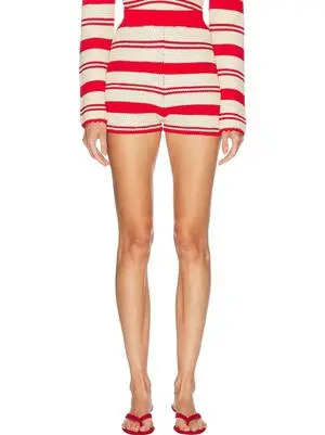 AKNVAS Brit Knit Short - Anemone