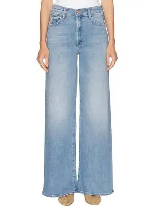 MOTHER The Ditcher Roller Zip Sneak Jeans - Can You Dig It?