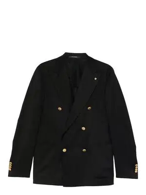 Tagliatore Wool Blazer - Black