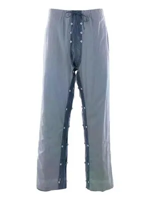 CRAIG GREEN Button-up Trousers - Blue