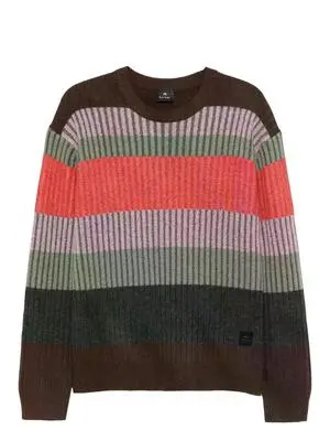 Paul Smith PS Paul Smith Striped Sweater Green