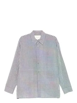 Studio Nicholson Plaid-check Shirt - Neutrals