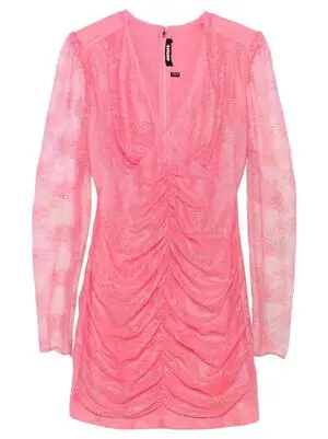 ROTATE BY BIRGER CHRISTENSEN Lace Mini Dress - Pink