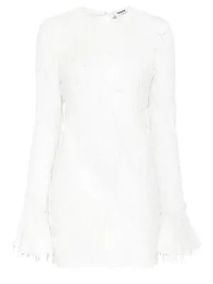 Remain Birger Christensen Open-back Mini Dress - White