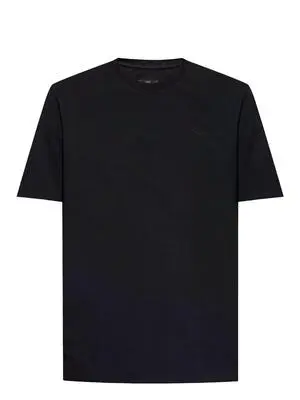 Paul & Shark Logo-embroidered T-shirt - Black