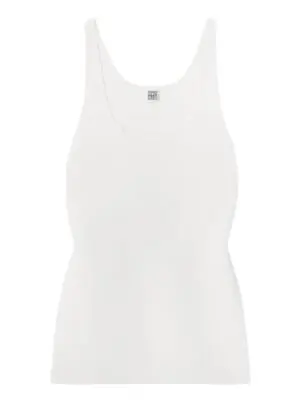TOTEME Knitted Tank - White