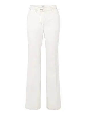 Dries Van Noten Parchia Straight-leg Jeans - White