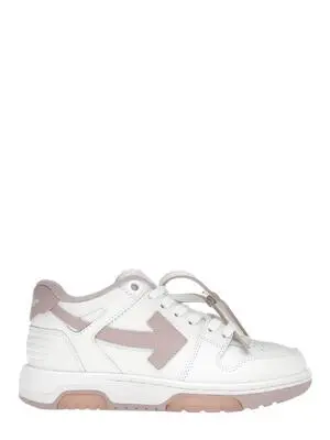Off-White Off-White Out Of Office Low-Top Sneakers White/pink