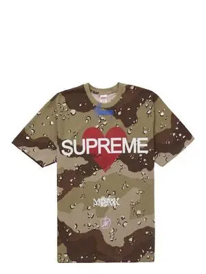 Supreme Announcing Tee Shirt Chocolate Chip Camo