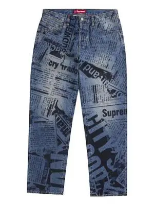 Supreme Regular Jean - Newspaper
