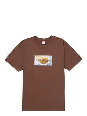Supreme Pancakes Tee Shirt Brown