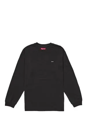 Supreme Small Box Long Sleeve Tee Shirt - Black
