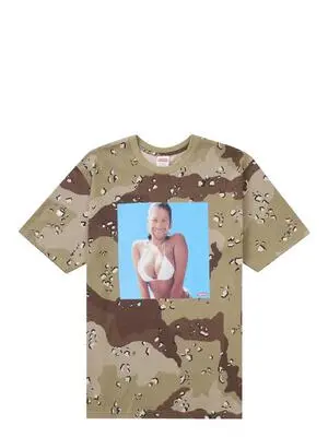 Supreme Aphex Twin Windowlicker Tee Shirt - Chocolate Chip Camo