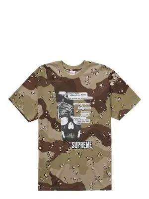 Supreme Anatomy Tee Shirt - Chocolate Chip Camo