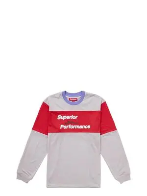 Supreme Arabic Mesh Long Sleeve Top - Grey