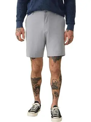 Faherty Brand All Day 7" Shorts - Ice Grey