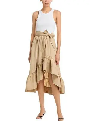 Cinq À Sept Zayla Dress - White/khaki