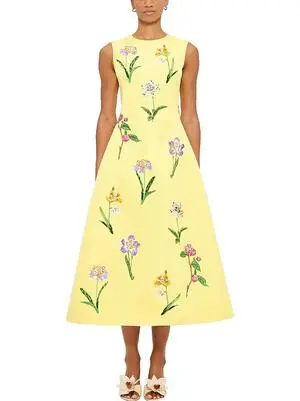 LEO LIN Cleo Midi Dress Sorbet