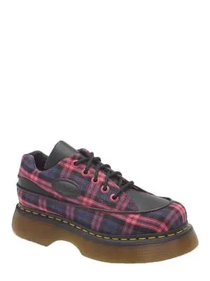 Dr. Martens Mixed Media Platform Sneakers - Black+pink