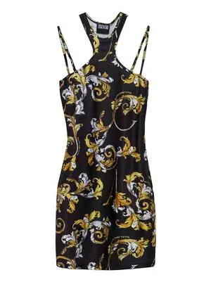 Versace Jersey Dress - Black