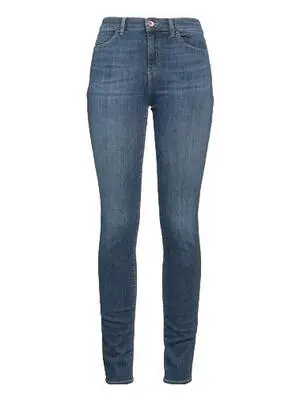 Emporio Armani Cotton-blend Skinny Jeans - Blue