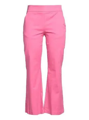 CARACTÈRE Bootcut Twill Pants - Pink