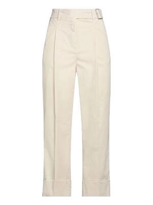 Peserico Straight-leg Twill Pants - Beige