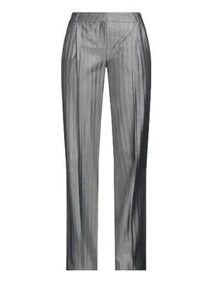 Coperni Wide-leg Herringbone Pants - Silver