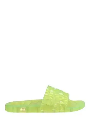 BALDININI Pvc Slides - Green