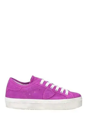Philippe Model Leather Sneakers - Purple