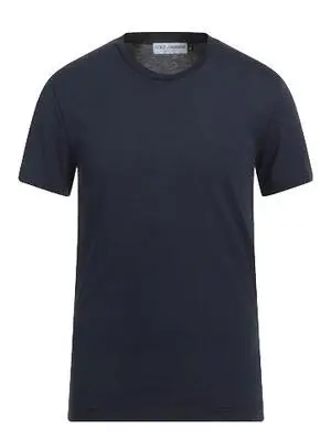 Dolce & Gabbana Man T-shirt White Size 34 Cotton Blue