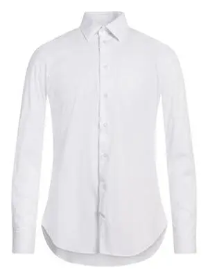 Emporio Armani Shirt Size Cotton, Elastane - White